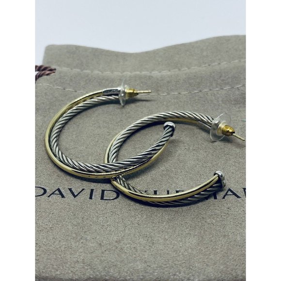 David Yurman | Jewelry | David Yurman Crossover Collection Xl Hoop 44mm ...